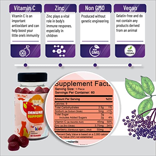 Low sugar elderberry supplements