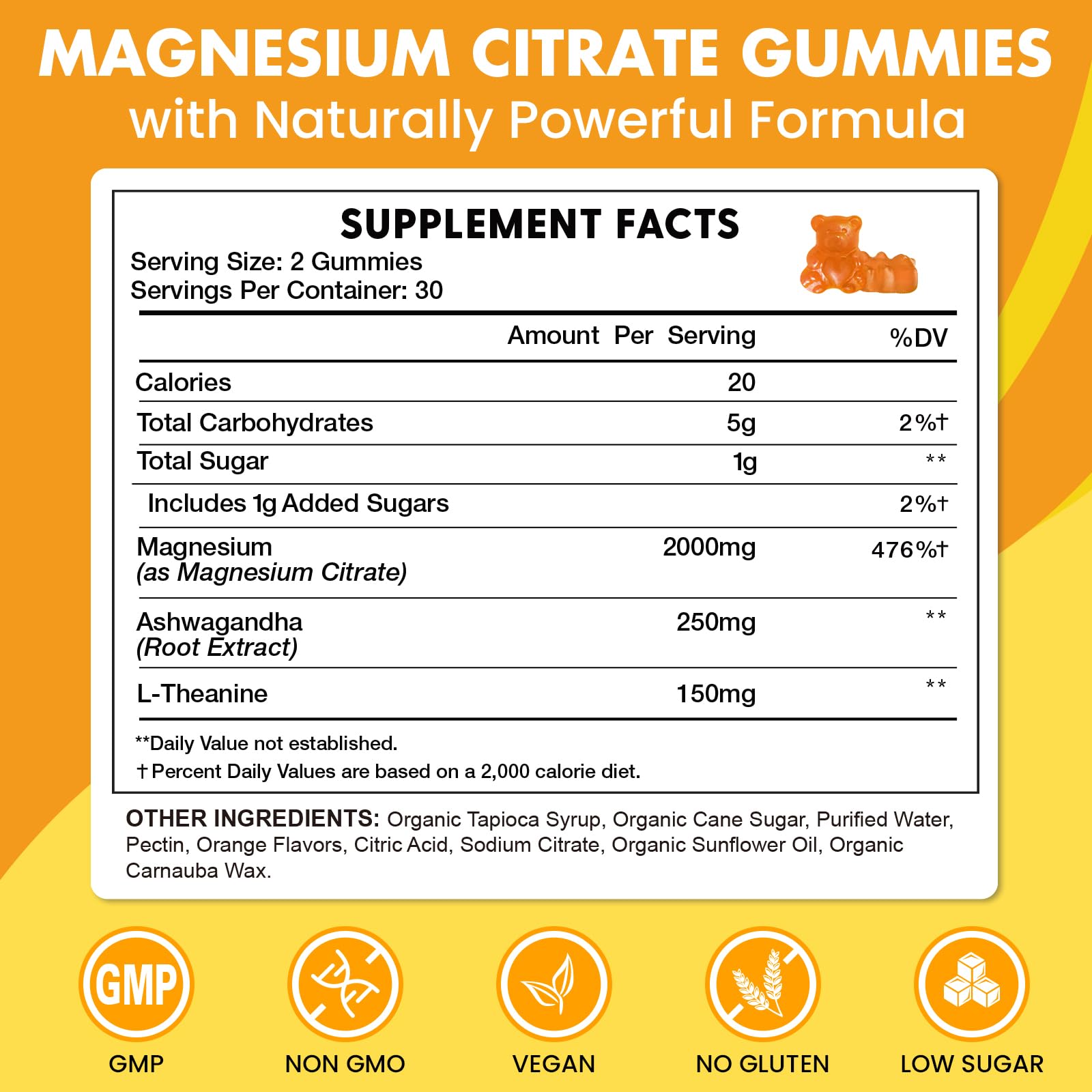 low sugar magnesium supplement for muscle health