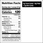 low sugar peanut butter protein mix