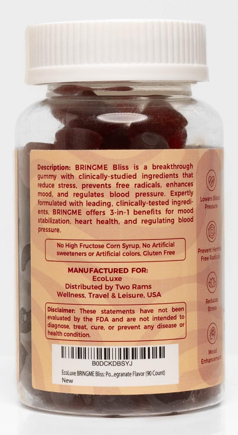 low sugar stress relief gummies