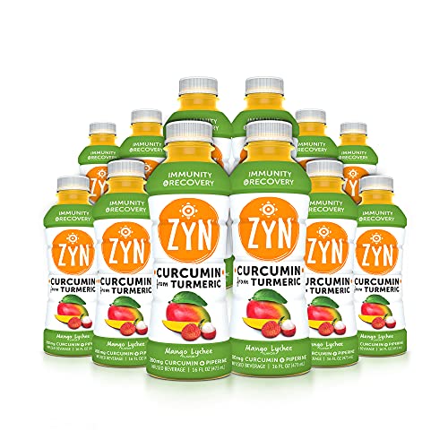 Low sugar turmeric beverage with vitamins