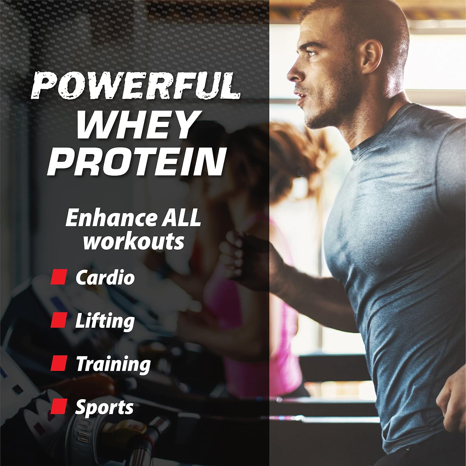 low sugar whey protein supplement
