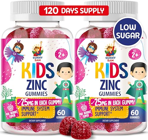 low sugar zinc supplement for toddlers