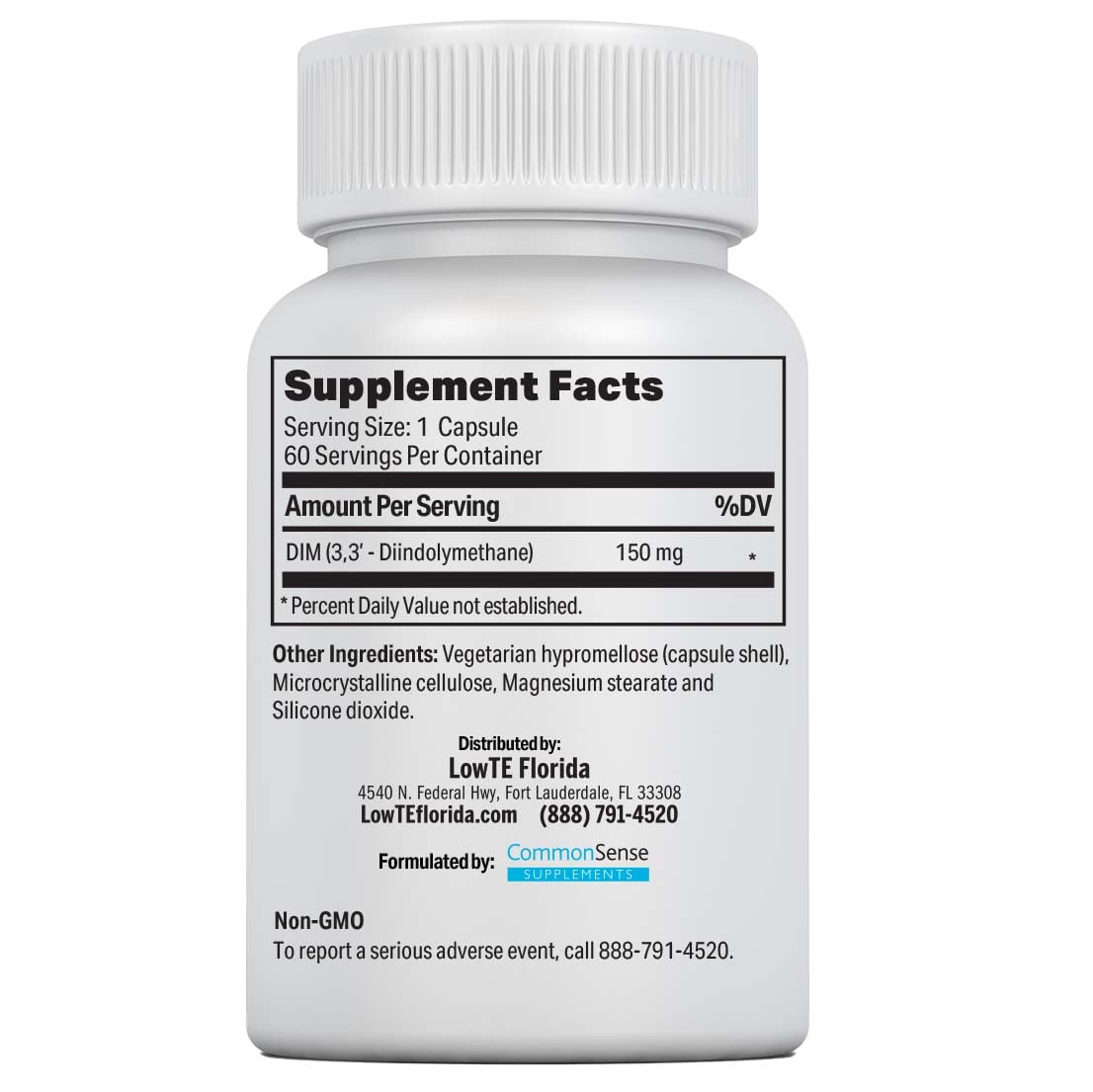 LowTE DIM whole food multivitamin