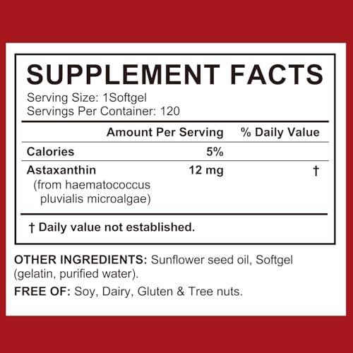 LTQXGT Astaxanthin for skin support