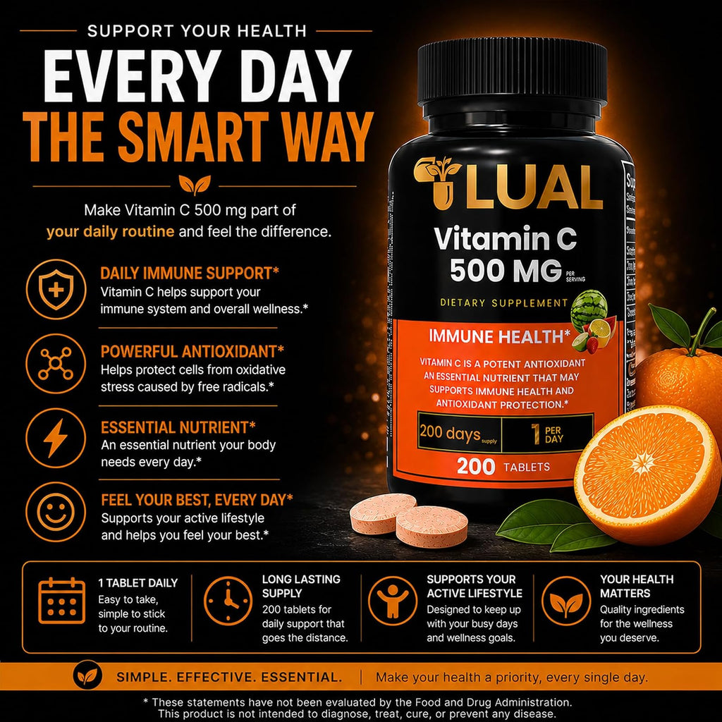 LUAL Vitamin C 200 tablet supply