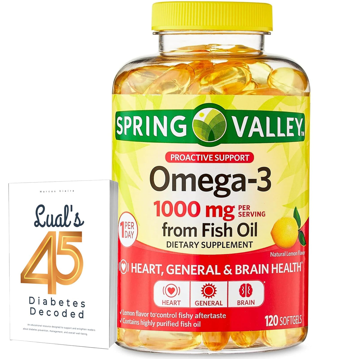 Luall's fish oil 1000 mg softgels