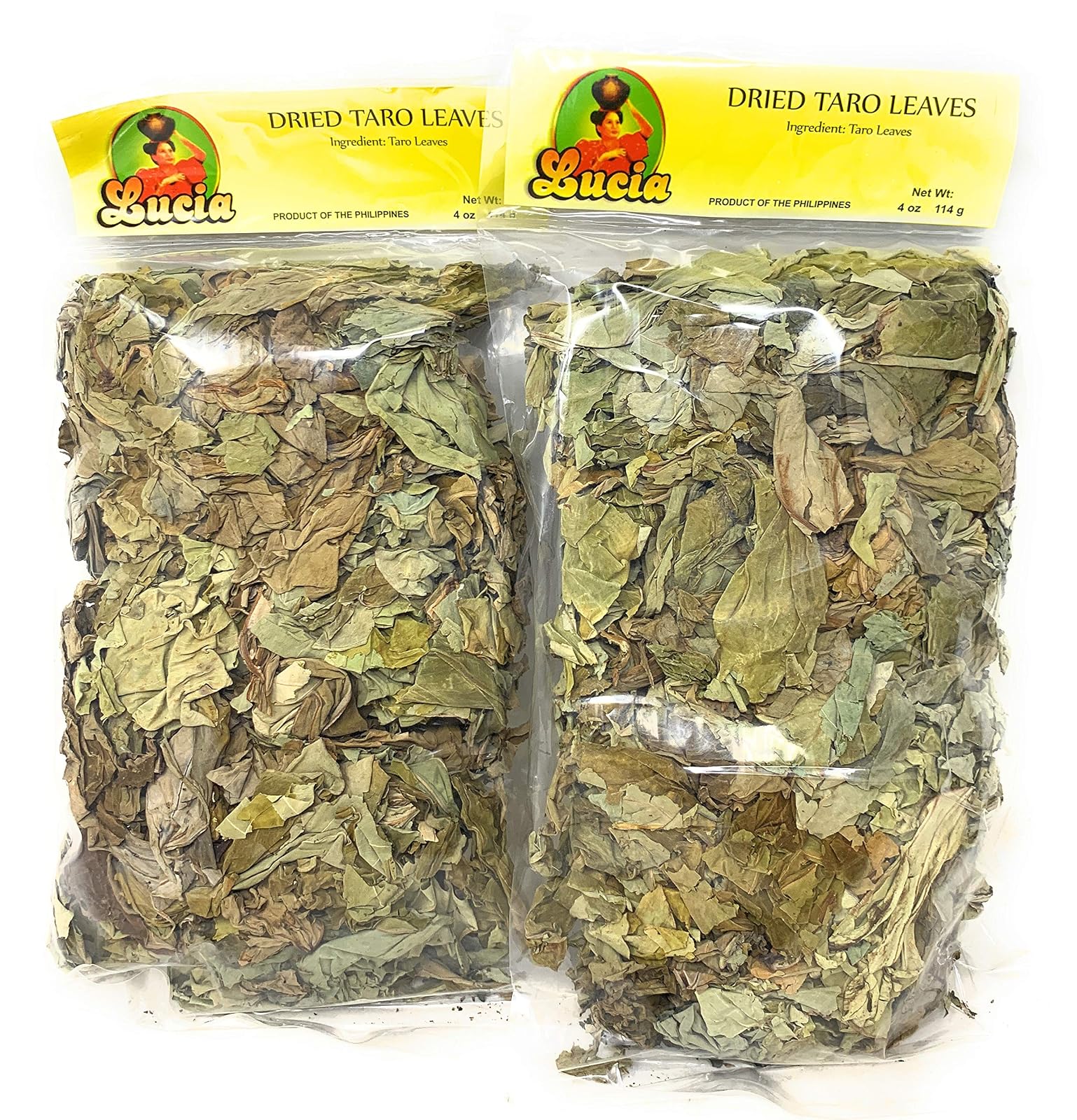 Lucia dried taro leaves herbal tea