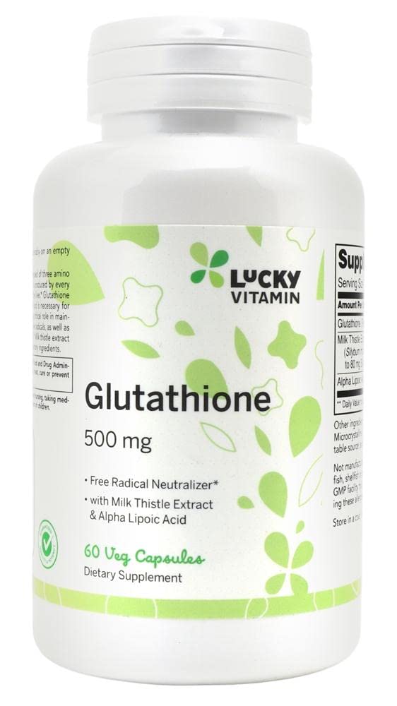 Lucky Vitamin glutathione antioxidant support
