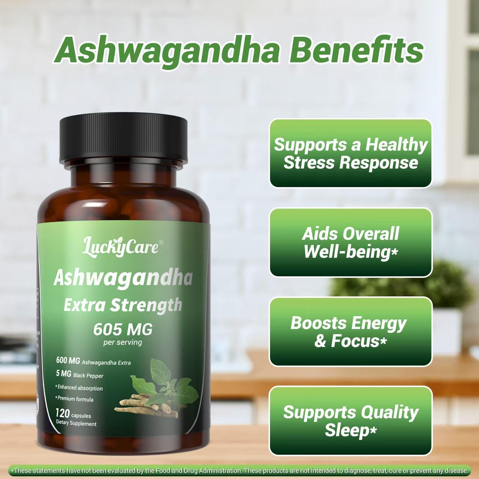 Luckycare herbal capsules for mood support