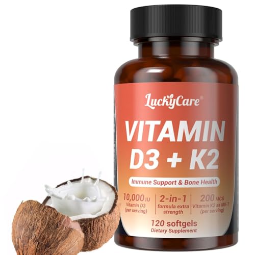 Luckycare Vitamin D3 K2 softgels