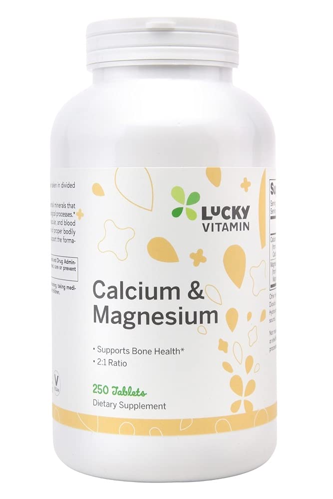 LuckyVitamin calcium magnesium tablets