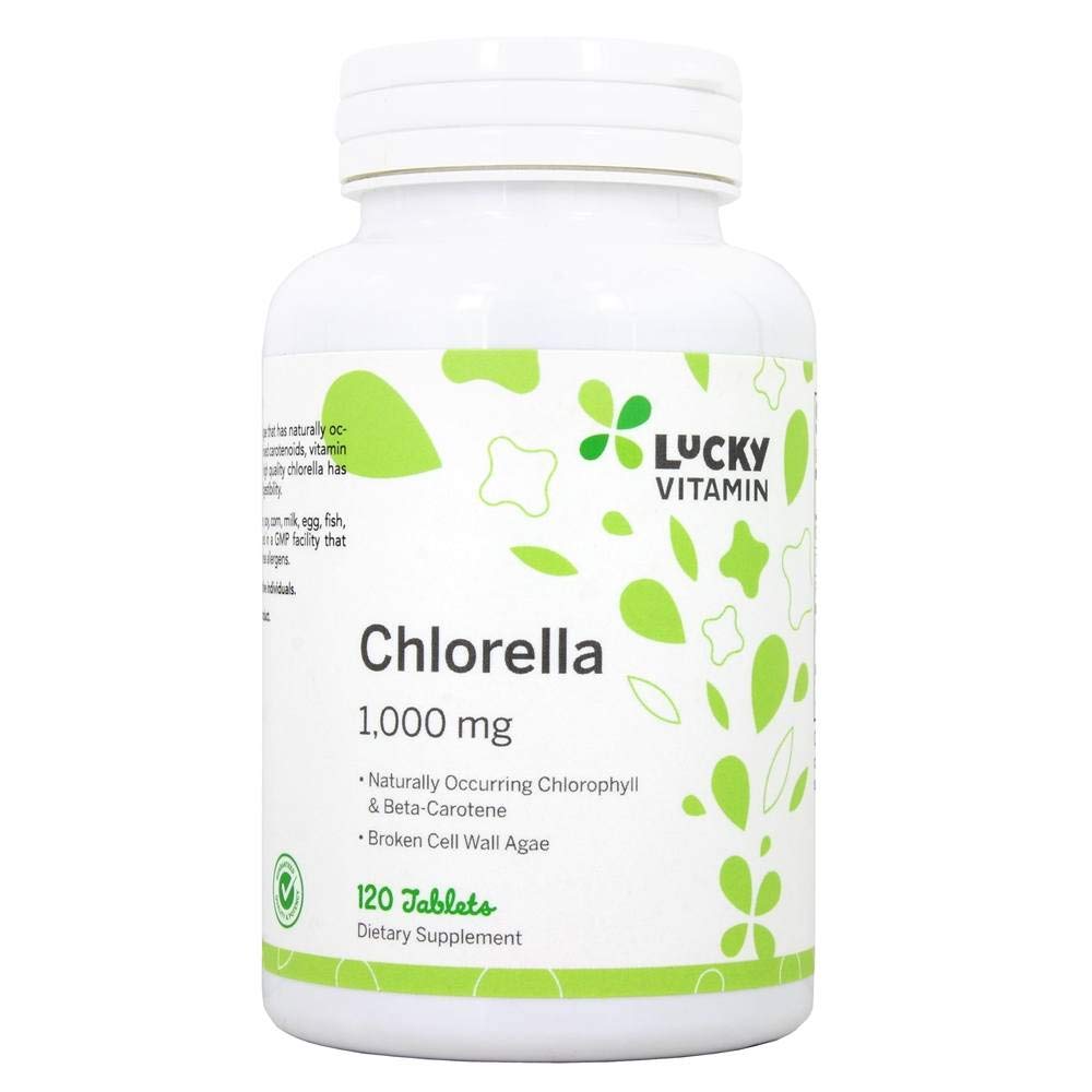 LuckyVitamin chlorella supplement for vitality