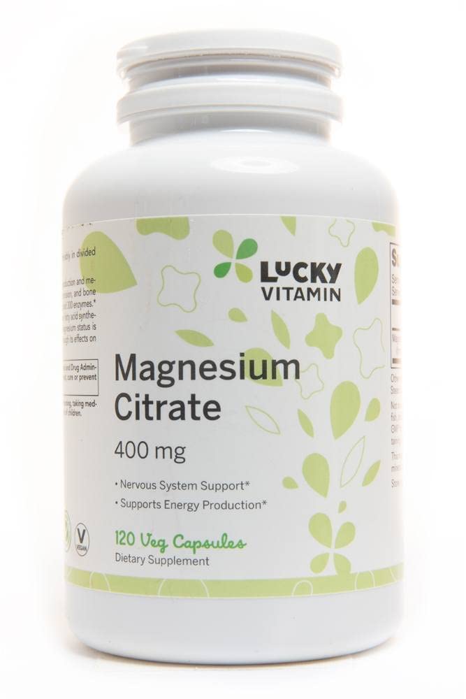 LuckyVitamin magnesium citrate capsules