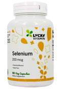 LuckyVitamin selenium capsules for immunity