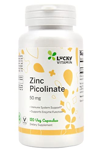 LuckyVitamin zinc picolinate capsules
