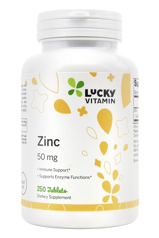 LuckyVitamin zinc supplement for immunity