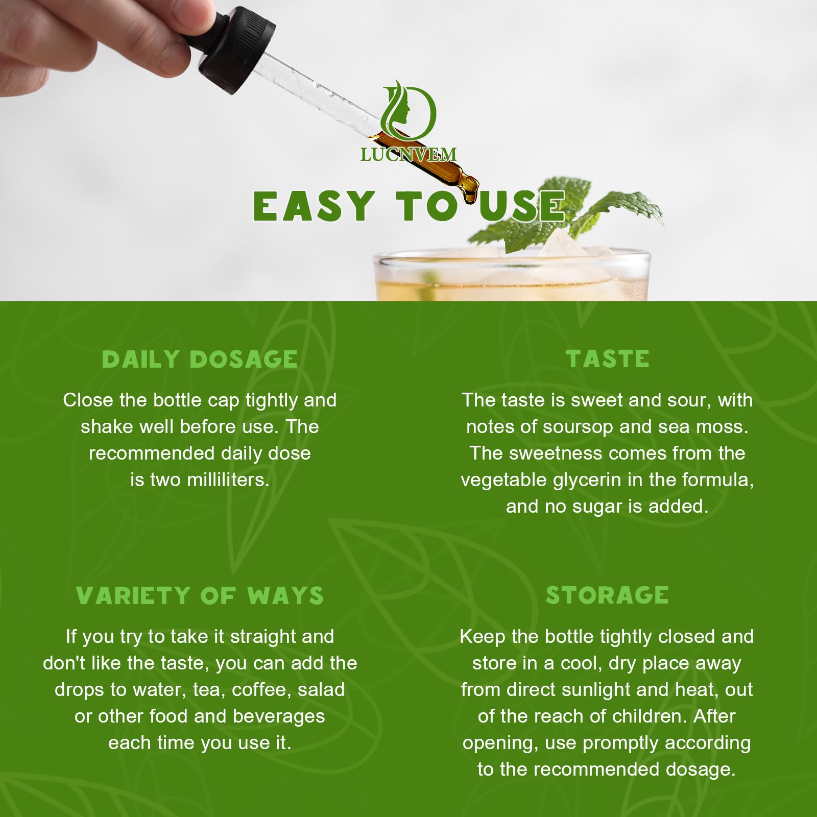 LUCNVEM soursop graviola with sea moss benefits