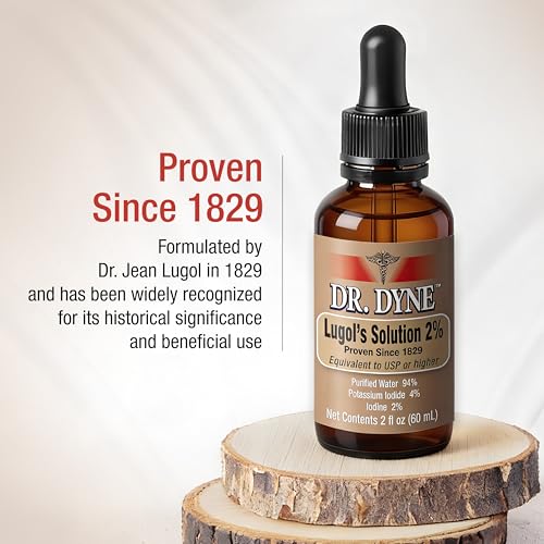 Lugol's iodine drops for detox