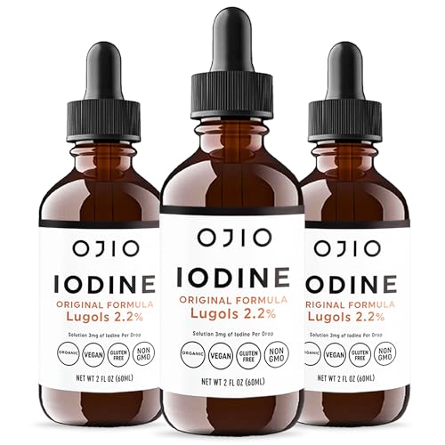 Lugol's iodine drops for energy