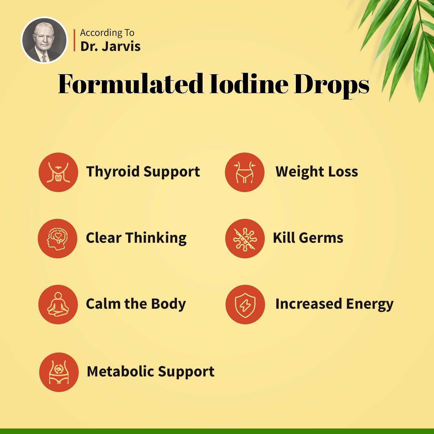 Lugol's iodine drops for thyroid health