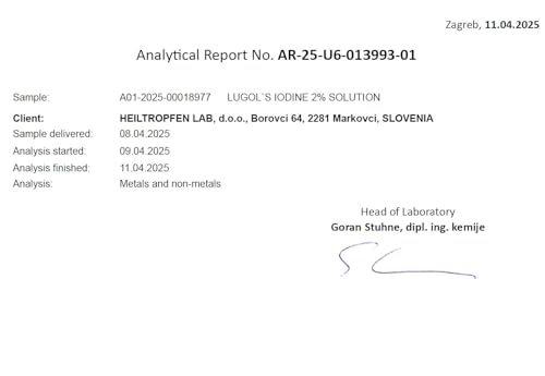Lugol's iodine for thyroid support
