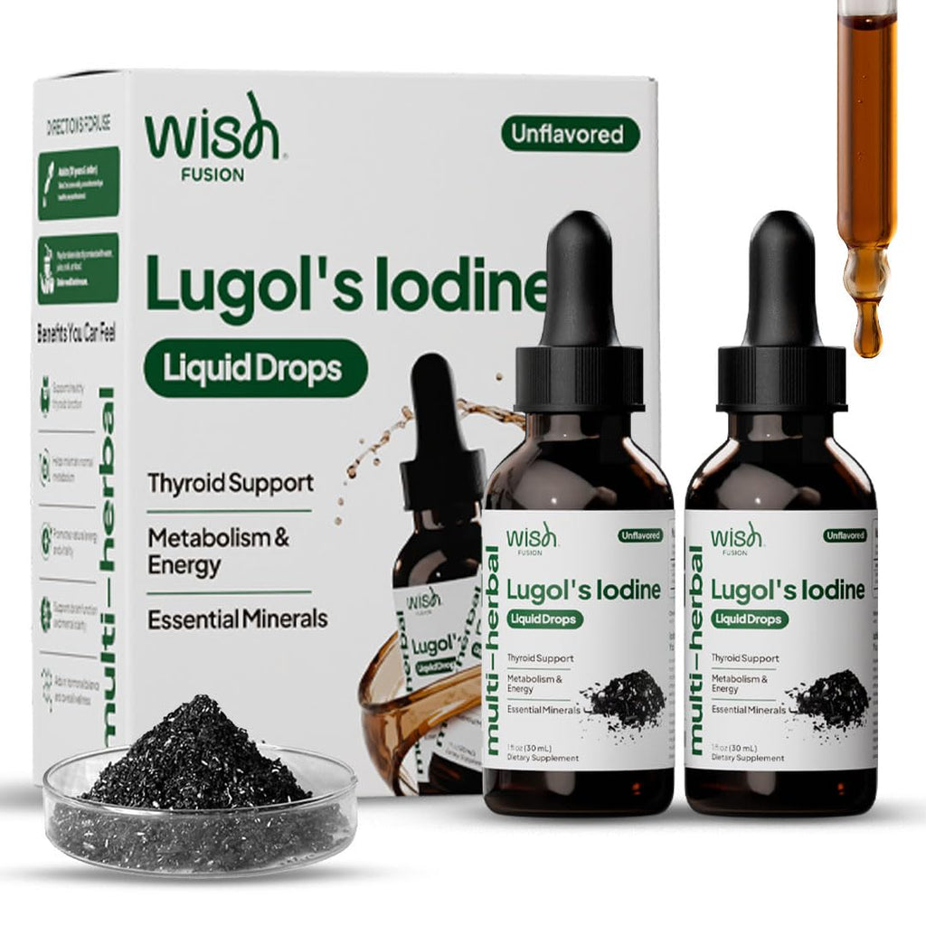 Lugol's iodine liquid for health