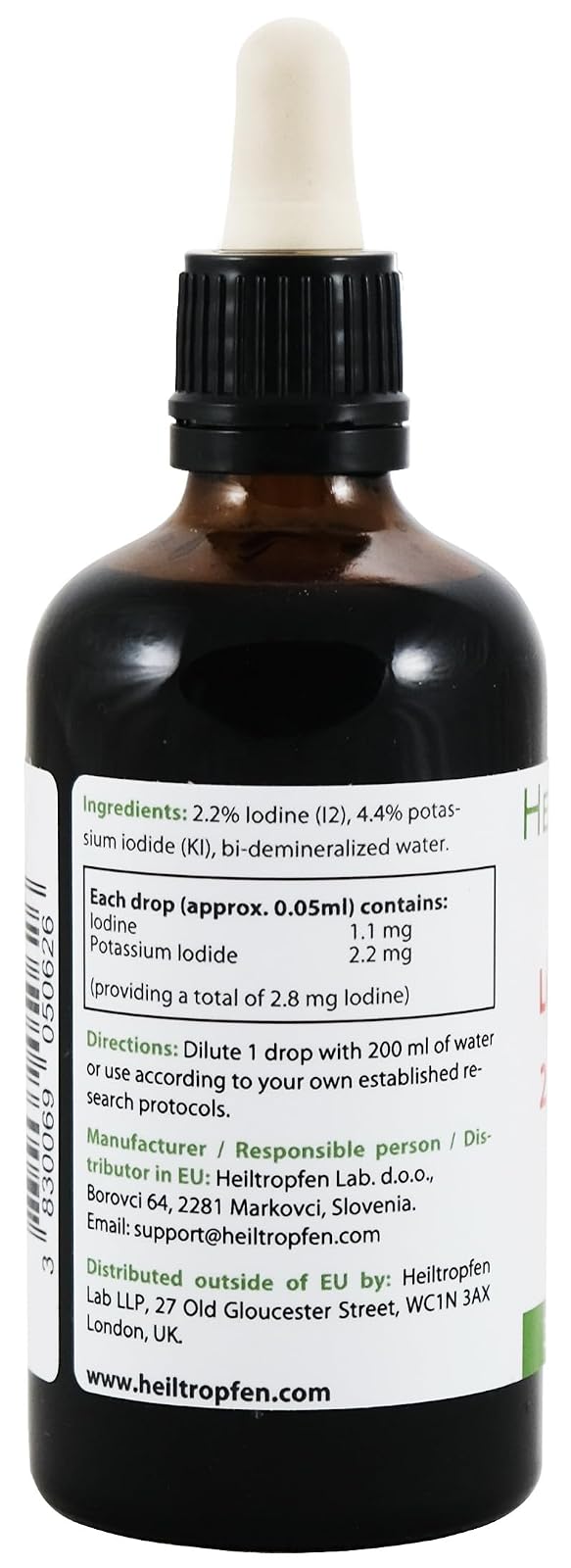 Lugol's iodine solution 2.2% benefits