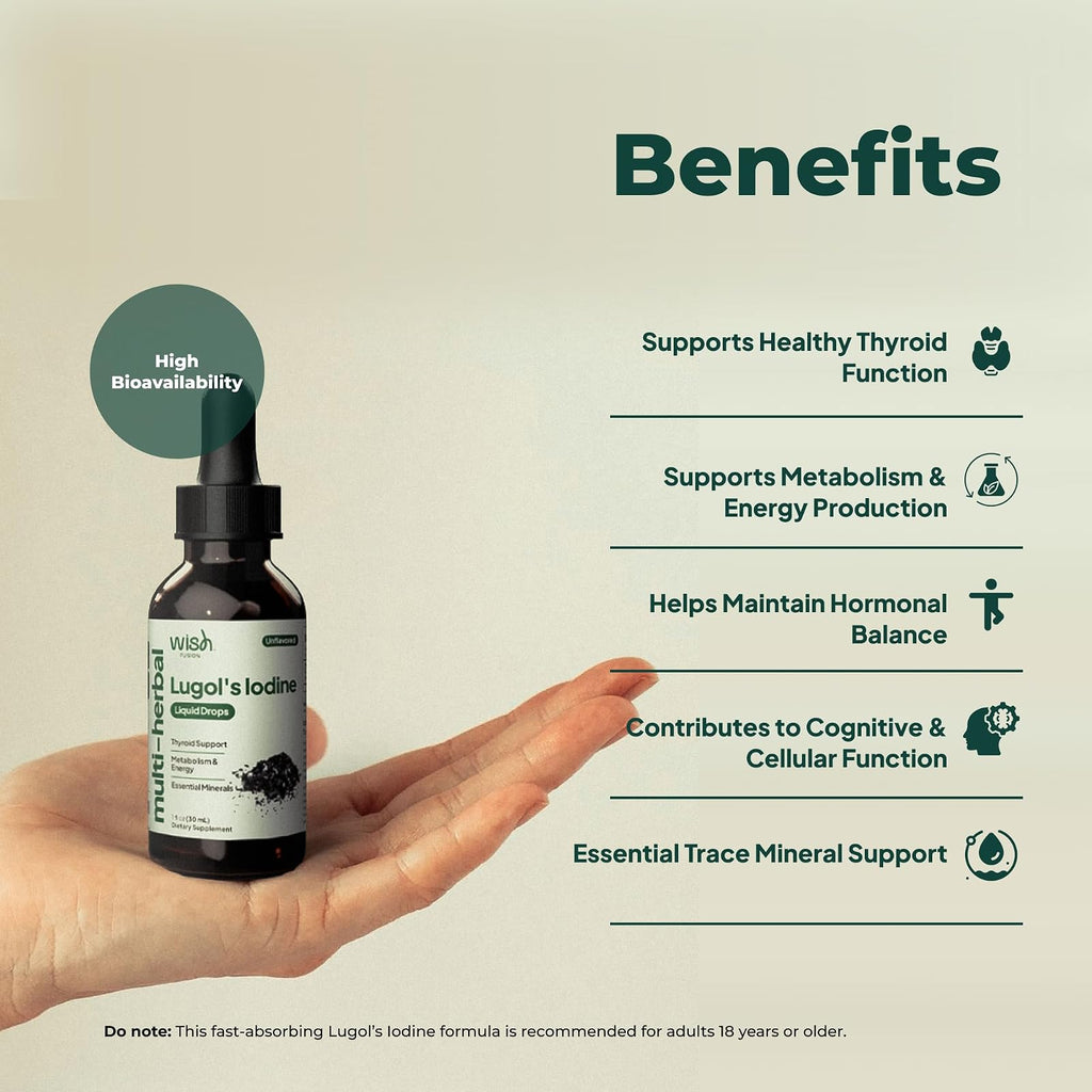 Lugol's iodine solution for detox