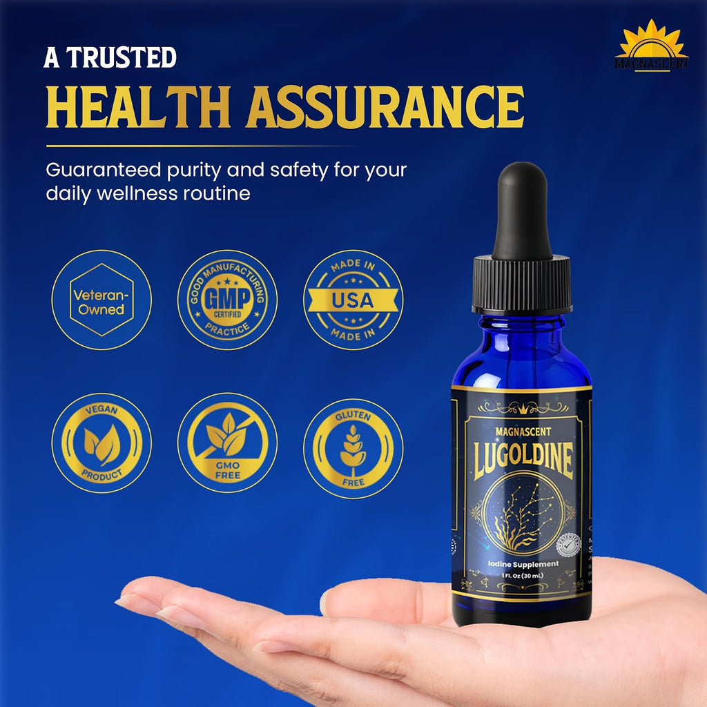 Lugoldine liquid iodine for wellness