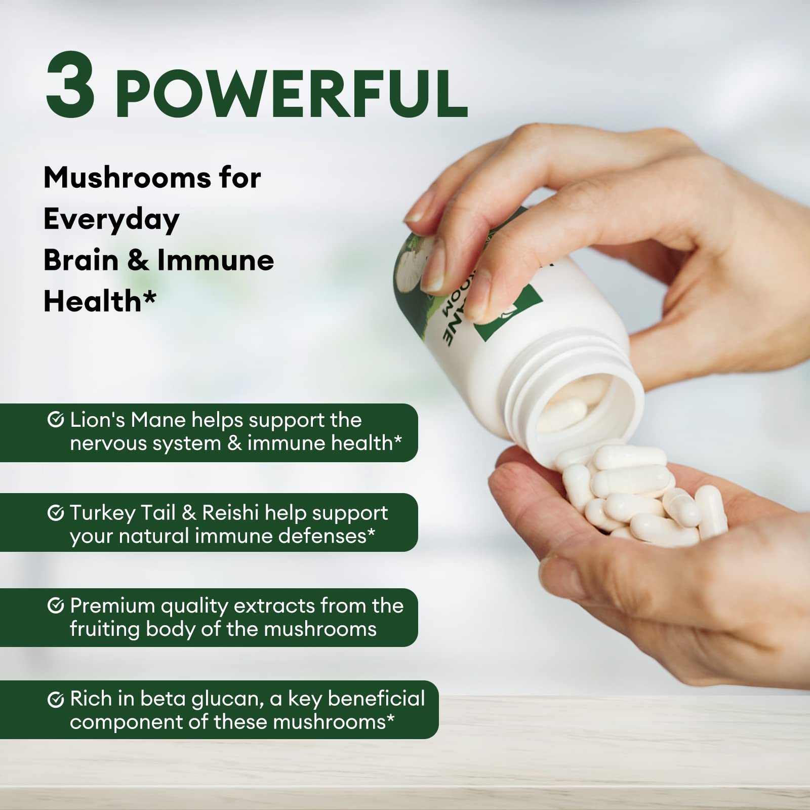 Lukaree Lions Mane mushroom blend