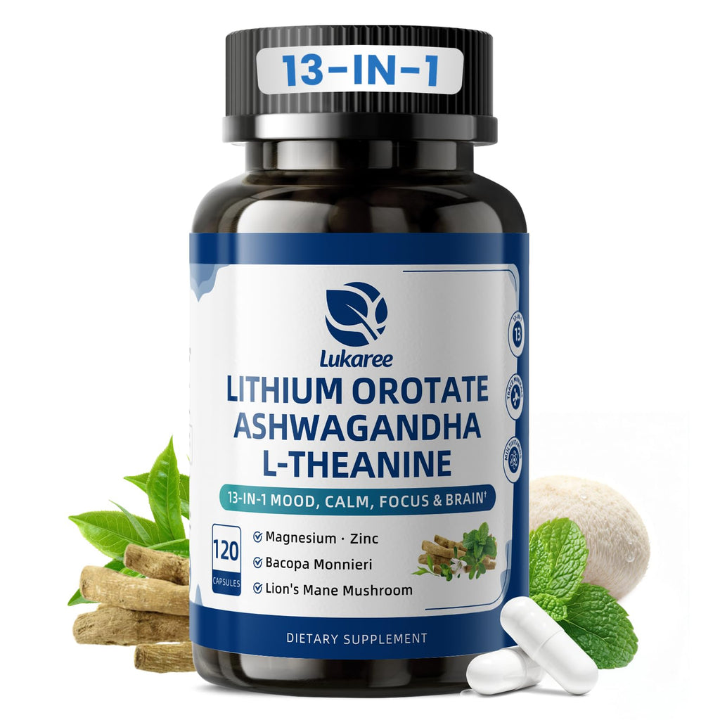 Lukaree Lithium Orotate 5 mg capsules