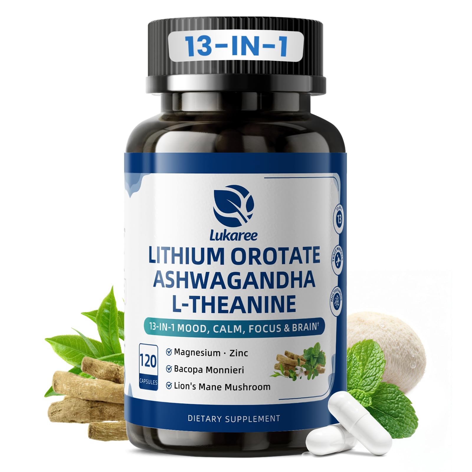 Lukaree Lithium Orotate 5 mg capsules