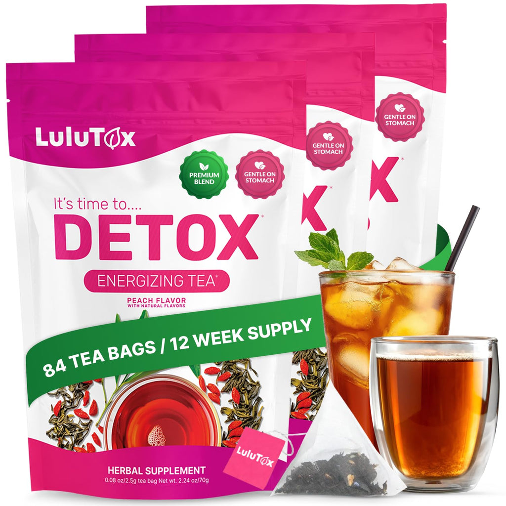 LULUTOX herbal detox tea benefits