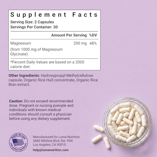 Luma Nutrition magnesium for overall wellness