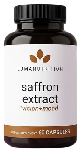 Luma Nutrition saffron capsules for wellness