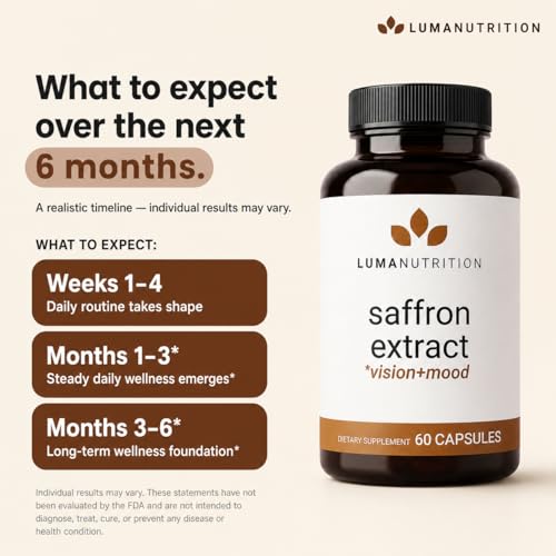 Luma Nutrition saffron for seniors health