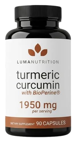 Luma Nutrition turmeric curcumin capsules