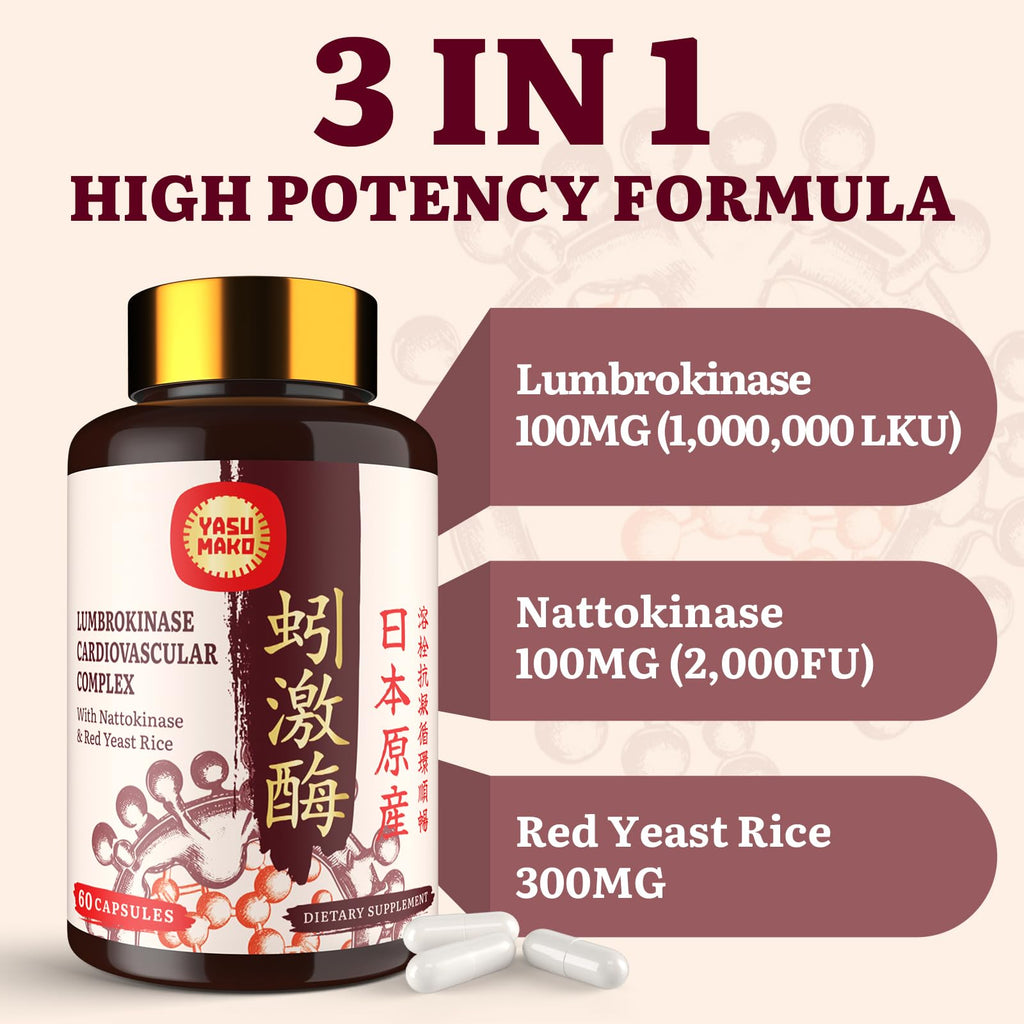 Lumbrokinase 100 mg for digestion