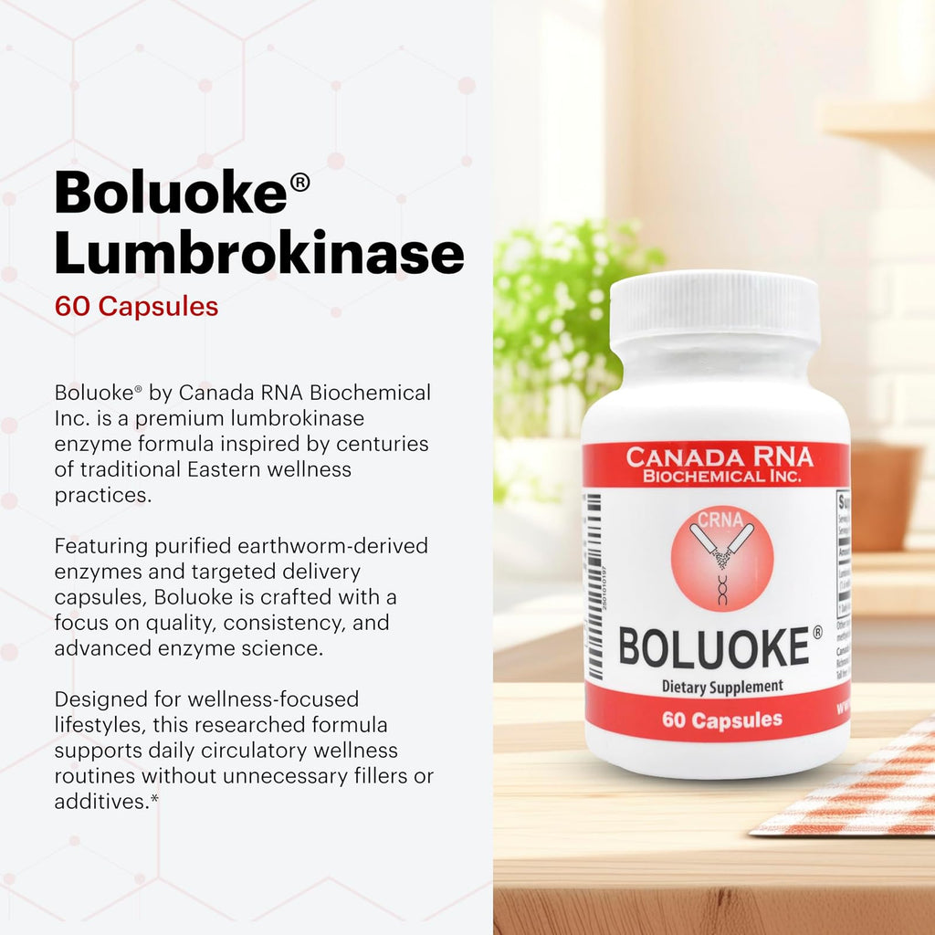 lumbrokinase enzyme for improved circulation
