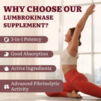 Lumbrokinase for improved digestive function