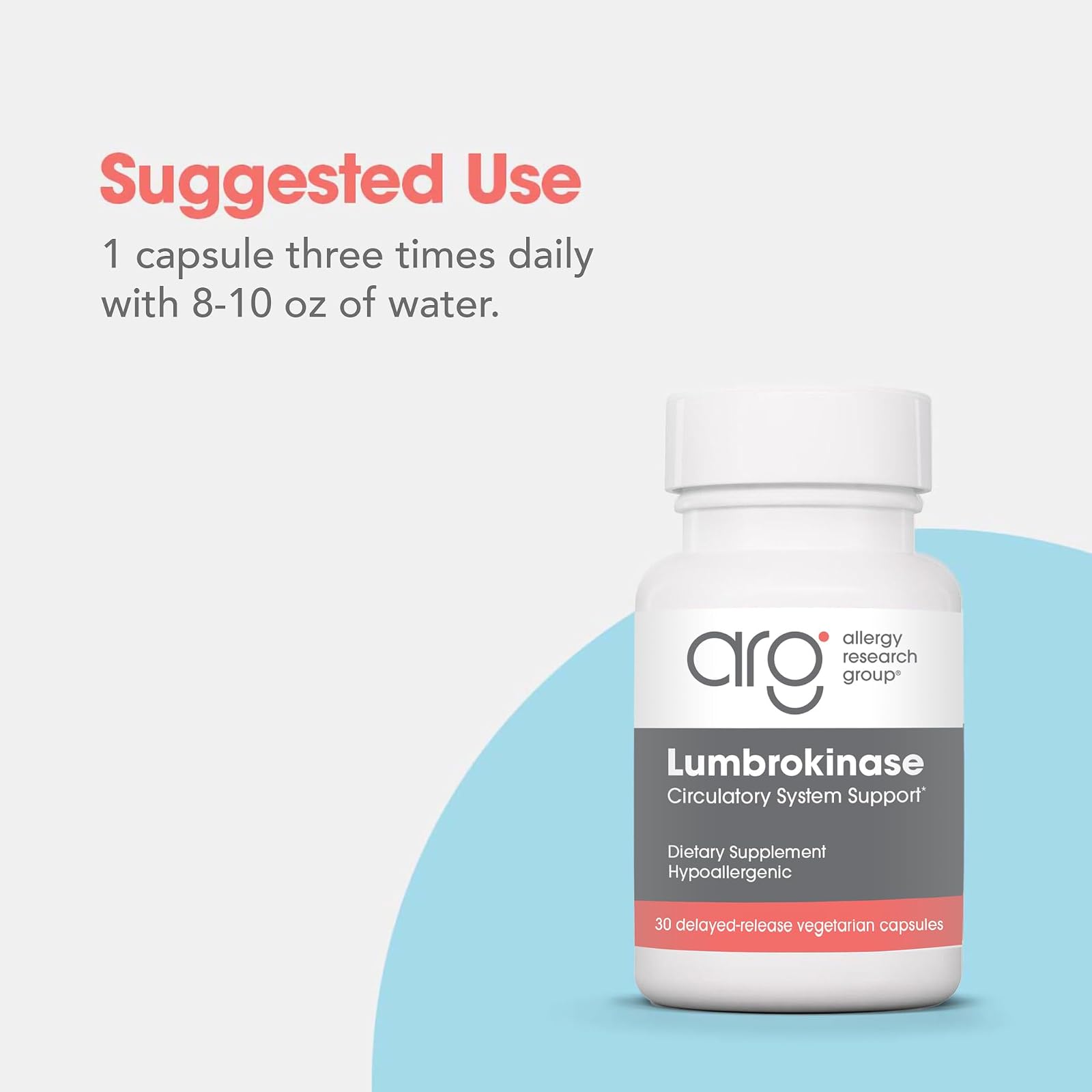 Lumbrokinase for improved gut function