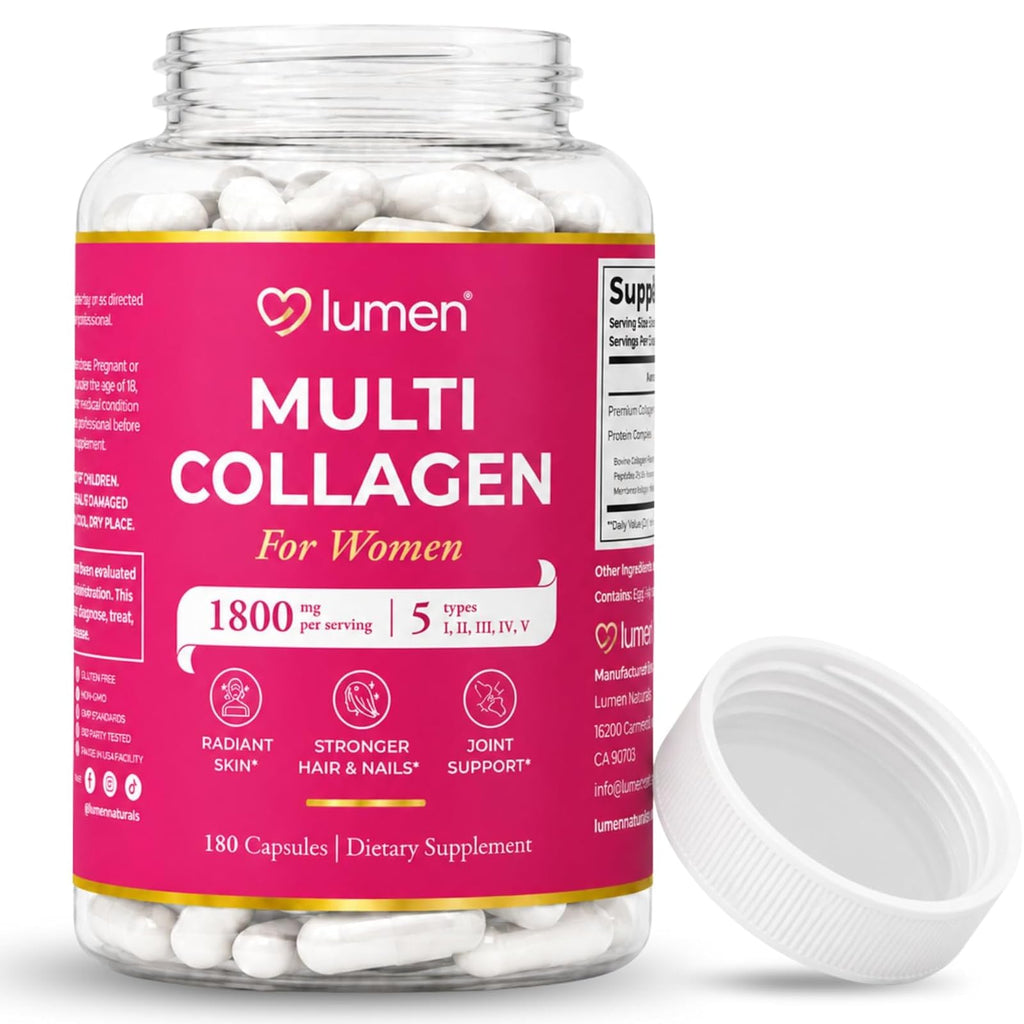Lumen Naturals collagen peptides capsules