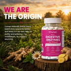 Lumen Naturals digestive enzymes support nutrient absorption