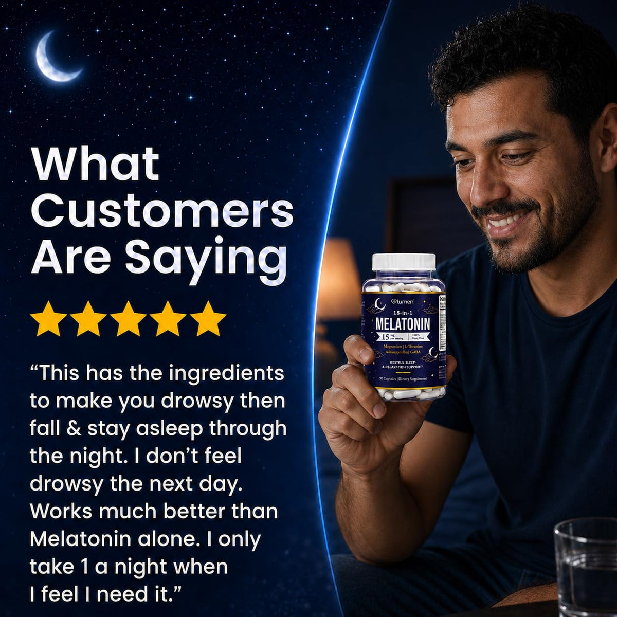 Lumen Naturals melatonin for relaxation