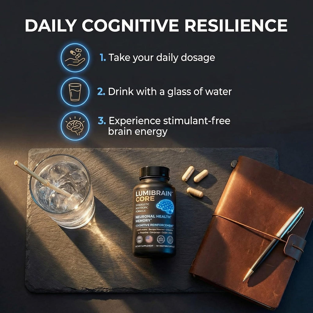 LumiBrain vitamins for improved focus