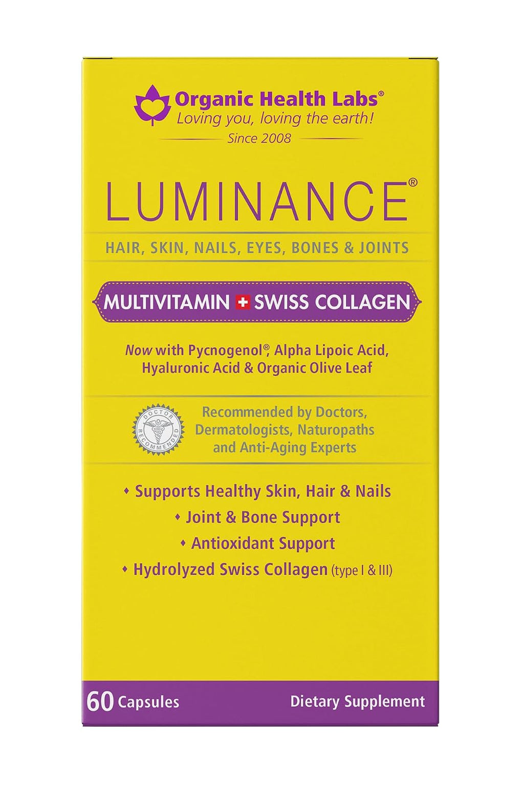 Luminance multivitamin collagen for women
