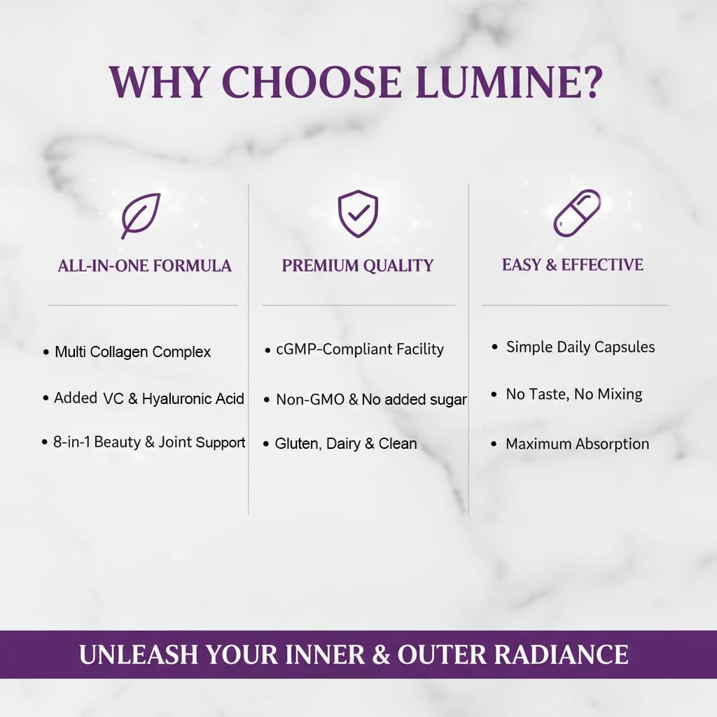 LUMINE beauty capsules for radiant skin