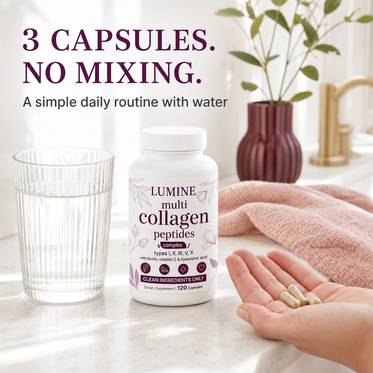 LUMINE capsules for overall wellness
