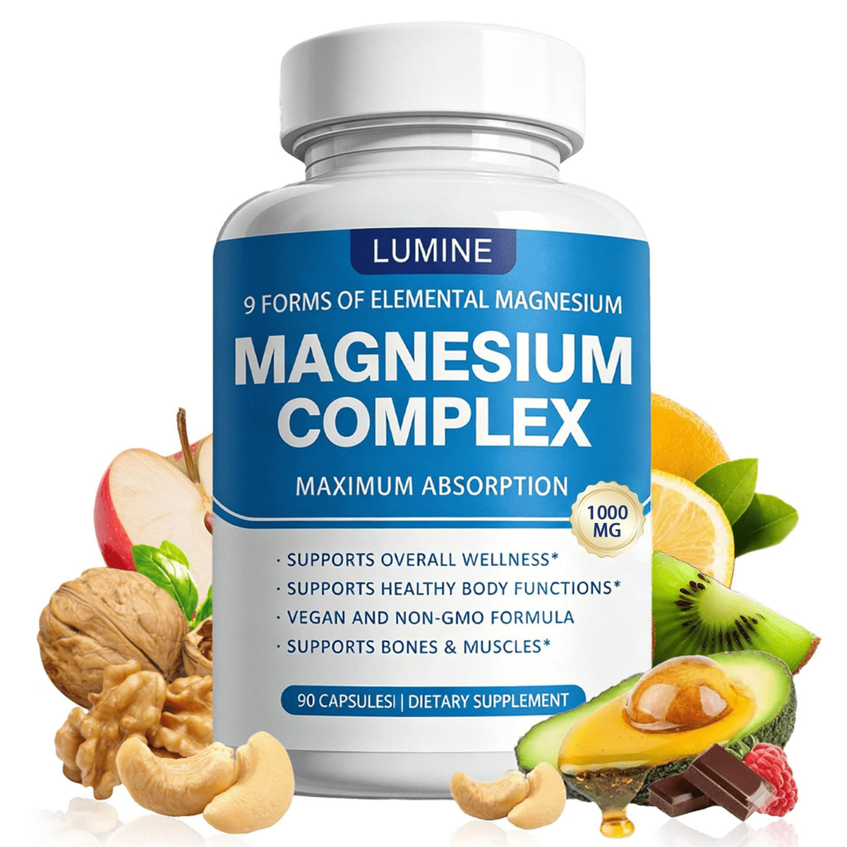 Lumine Magnesium Complex 1000 mg capsules